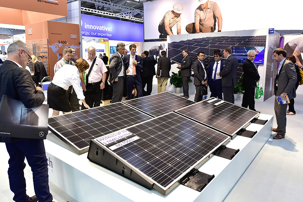 Выставка технологий солнечной энергетики Intersolar Europe 2017 /31 мая ...
